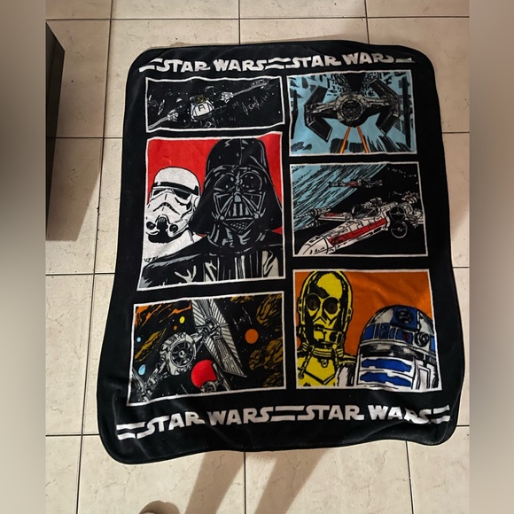 Star Wars | Bedding | Star Wars Fleece Throw Blanket | Poshmark